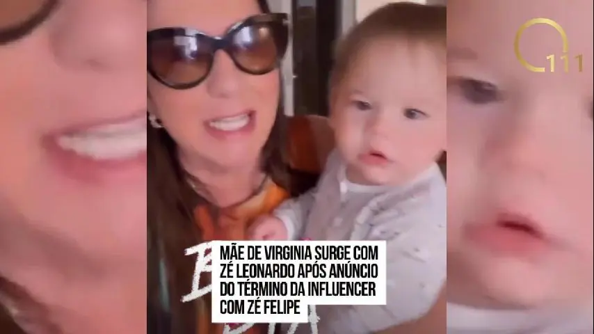 Mãe de Virginia publica vídeo com neto e mensagem de fé após término ...