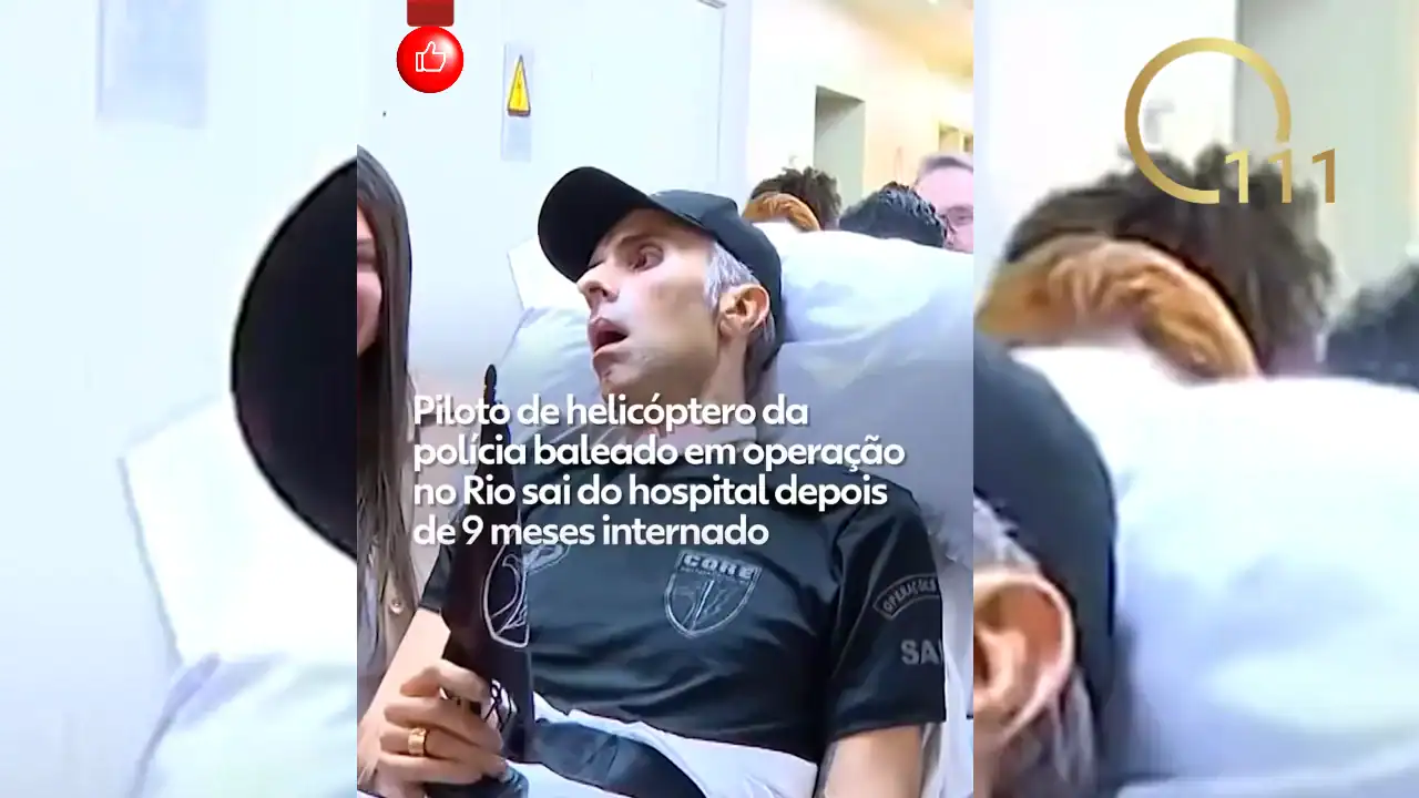 Piloto de helicóptero da polícia baleado em operação no Rio sai do ...